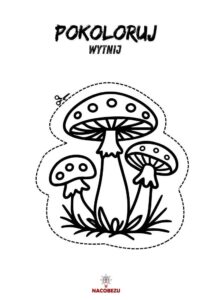 Obrazki jesienne do druku